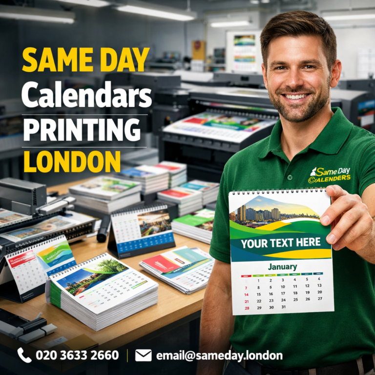 Same Day Calendars Printing London Fast Service